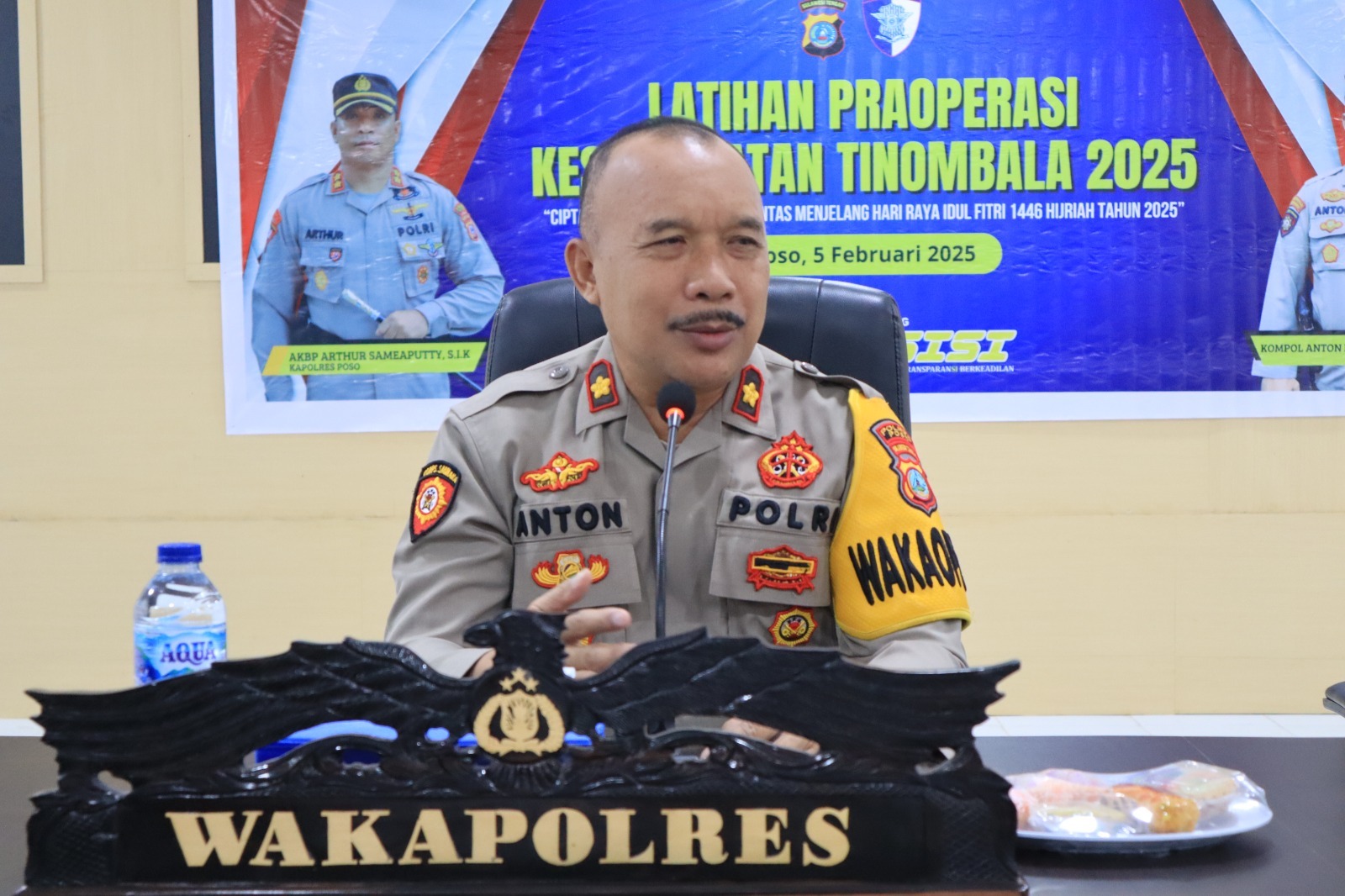 Polres Poso Gelar Latpraops Keselamatan Tinombala 2025 Secara Online – UngkapFakta.id
