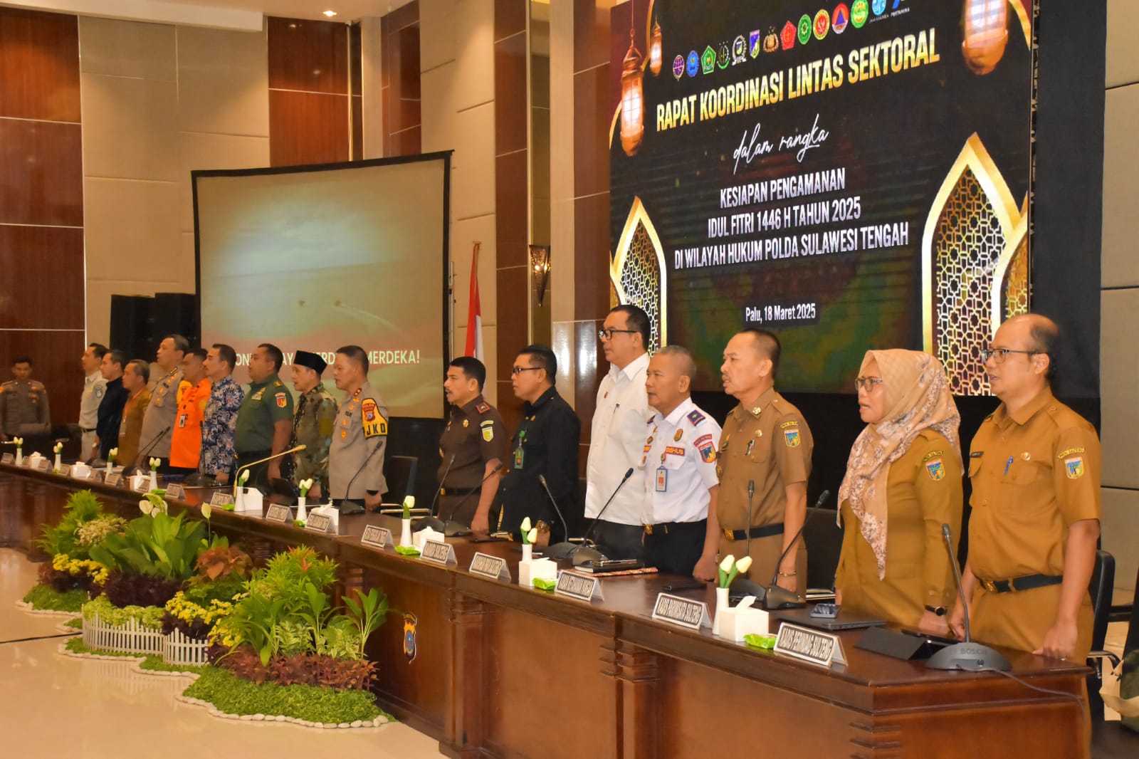 Kesiapan Pengamanan Idul Fitri 1446 H, Polda Sulteng Gelar Rakor Lintas Sektoral – UngkapFakta.id